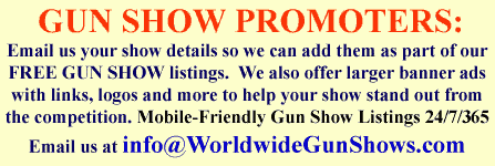 2022 West Virginia Gun Shows - WorldwideGunShows West Virginia 2022 Gun ...
